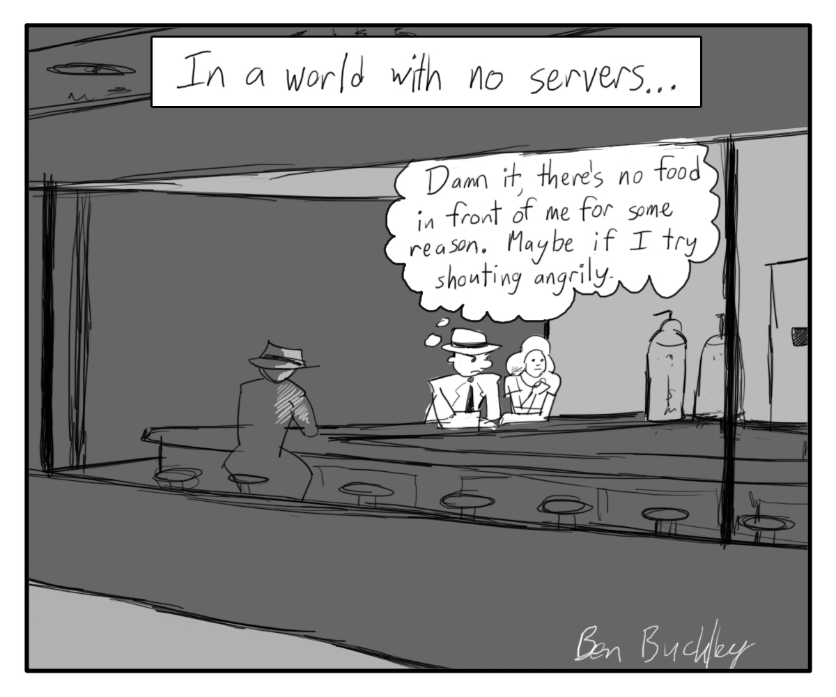 Respect your server | The Peak