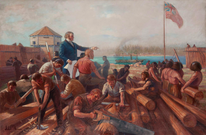 Art collection in AQ North Concourse illustrates BC colonialism - The Peak