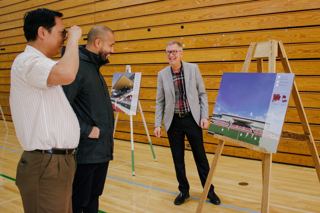 SFU shows students its plans for new stadium | The Peak